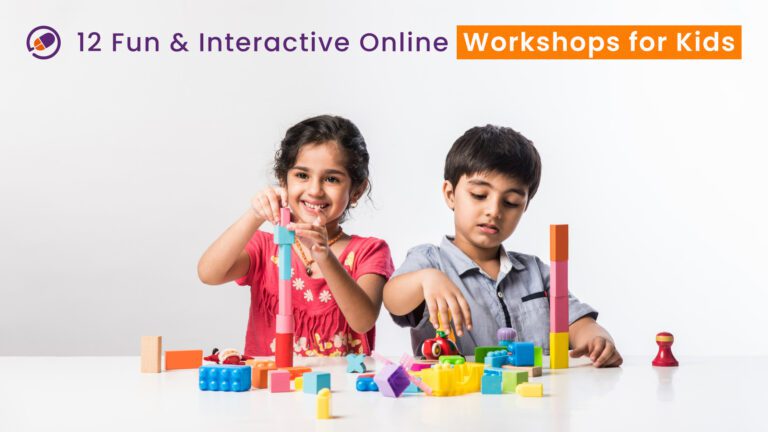 12 Fun & Interactive Online Workshops for Kids